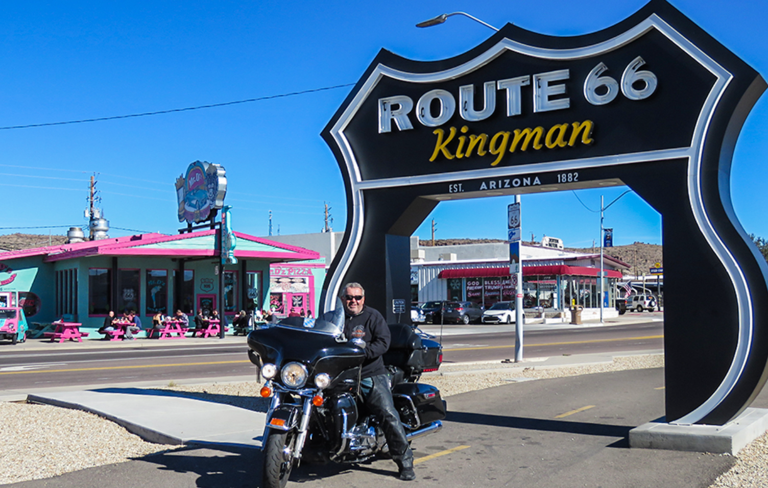 Route 66 Motorradreise – 100 Jahre Jubiläumstour 2026 | Amerika Heller